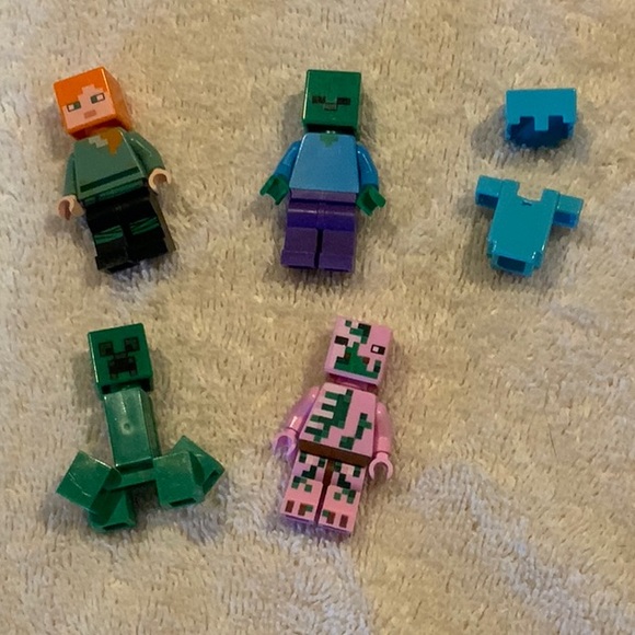 Lego | Toys | Lego Minecraft Mini Figure Miscellaneous Set | Poshmark